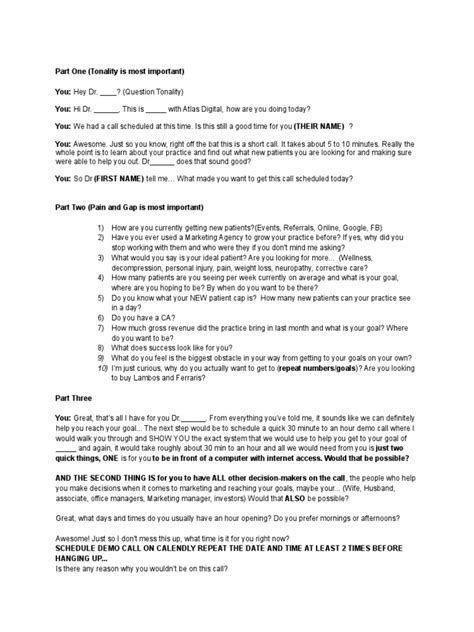 Intro Script Warm Pdf Career And Growth