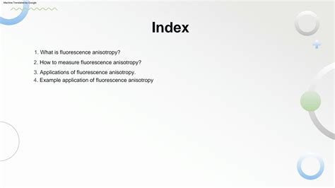 SOLUTION Fluorescence Anisotropy Powerpoint Studypool