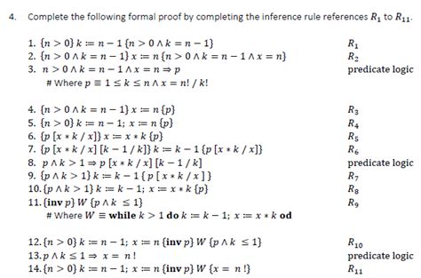 Solved 5 Create The Full Proof Outline Under Partial