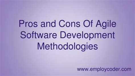 PPT Top 8 Software Development Methodologies And Their Pros And Cons