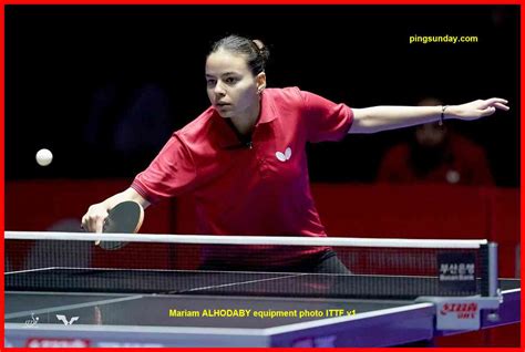 Mariam Alhodaby Equipment Pingsunday