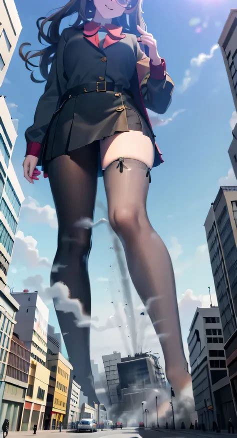 Giantess Art A Hyperrealistic Highly Detailed Der Riese Shot Der