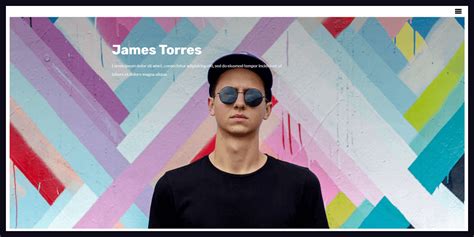 Minimalistic CCS HTML Template Bypeople
