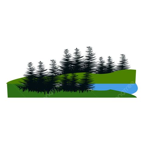 Illustrator Landscape Vector PNG Images Landscape Tree Illustration Vector Png Landscape Tree