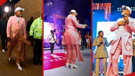 koffi olomide s dress code high heels during peace concert elicits