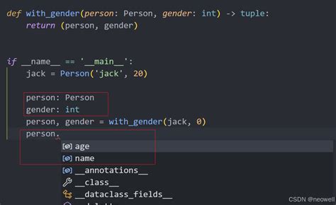 Python中元组tuple拆包时无法使用类型提示type Hint的应对方案python Tuple类型的type Hint Csdn博客