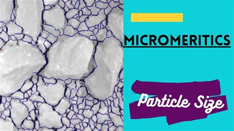 Particle Size Micromeritics Part 2 Projected Diameter Equivalent Sphere Diameter Youtube