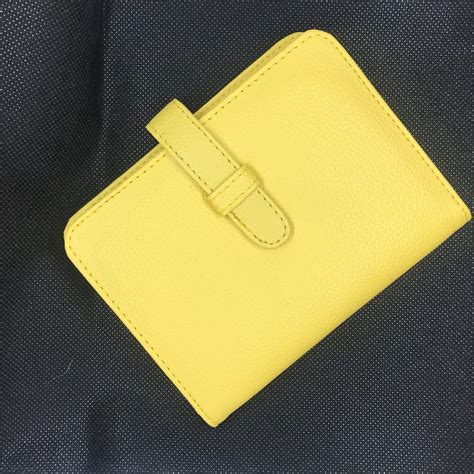 Yellow Passbook Holder Womens Fashion Bags And Wallets Wallets And Card Holders On Carousell