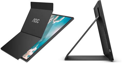 Aoc Introduces 16t2 15 6 Portable Usb C Touchscreen Monitor With Smart Cover Techpowerup