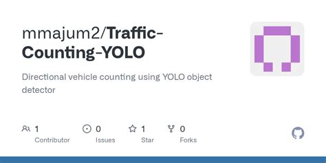 GitHub Mmajum2 Traffic Counting YOLO Directional Vehicle Counting Using YOLO Object Detector