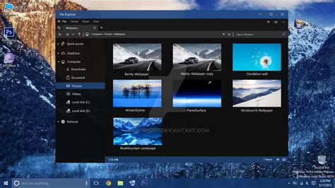 Windows Redesigned File Explorer Dark Mode By Armend On DeviantArt