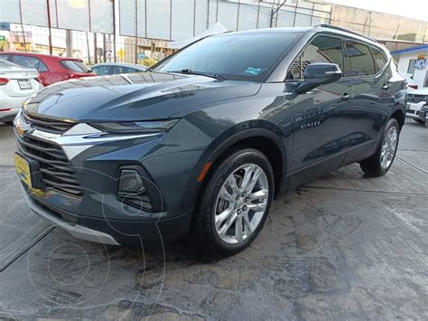 Chevrolet Blazer Piel Usado 2019 Color Gris Metalico Precio 498 500