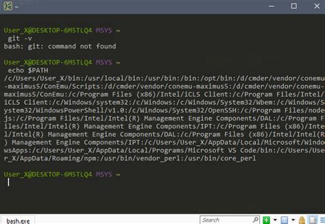 Bug Bash Git Command Not Found Issue 2785 Cmderdev Cmder GitHub