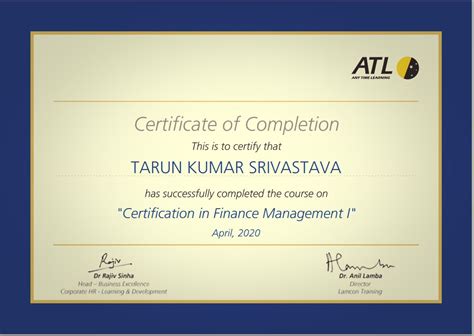 Finance Management 😊 Tarun Srivastava