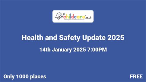 Health And Safety Update 2025 Uk
