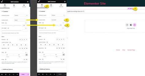 Main Page Width And Page Builders Echo Knowledge Base