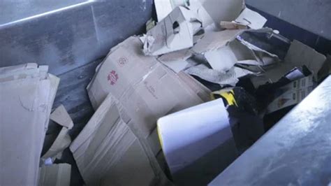 Paper On The Sorting Conveyor Waste Sor Stock Video Pond