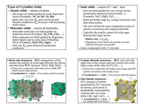 Atomic Solids