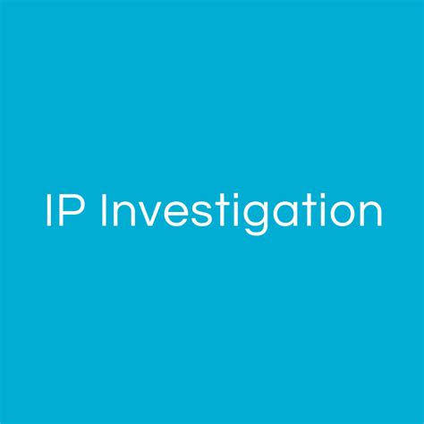 IP Investigation Eccora