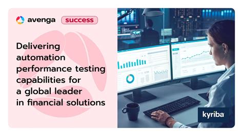 Avenga On Linkedin Kyriba Elevating Automation Performance Testing