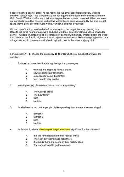 Reading Section In The Oc Test Essential Guide Wiingy