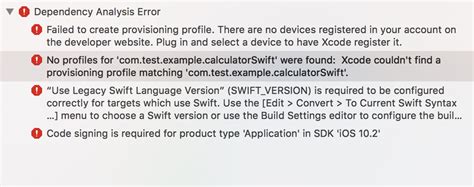 Ios Xcode 9 Code Signing Error Stack Overflow
