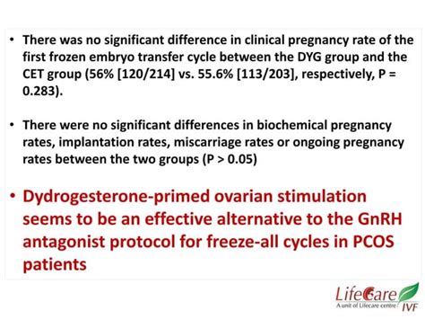 Progestin Primed Ovarian Stimulation Ppos Is A New Dawn In Ovarian Stimulation Protocol In Ivf