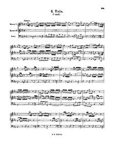 Trio In C Minor Bwv 585 By J S Bach Free Download On Musicaneo