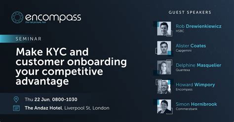 Encompass Corporation On Linkedin Kyc Transformation Make Customer