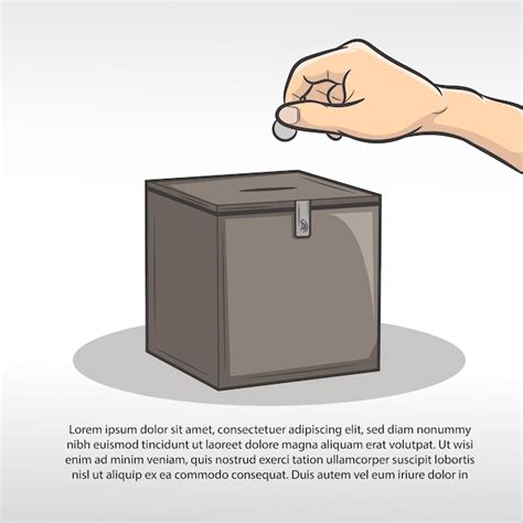 기부 및 자선 개념 웹 배너 Infographics 영웅 이미지에 사용할 수 있습니다 프리미엄 벡터