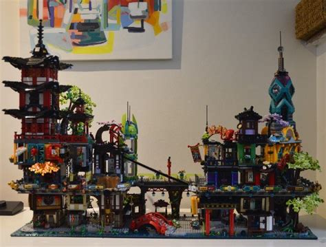 Lego Moc Ninjago City Towers By Bobdabuildar69 Rebrickable Build
