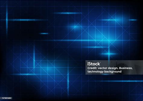 Future Technology Hightech Electronic Network Particle Table Digital Technology Concept Vector