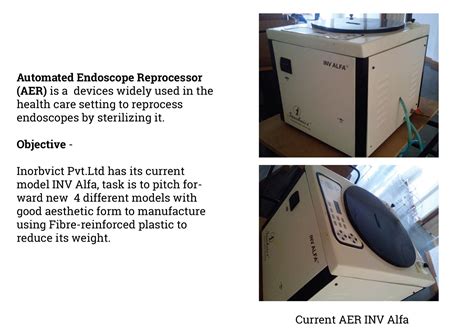 Automatic Endoscope Reprocessor On Behance