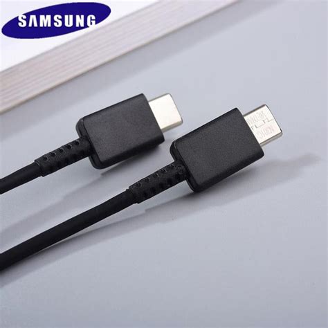 Original Samsung S21 Plus Super Pd Fast Charger Cable 3a Usb C To Type C Line 100cm For Galaxy
