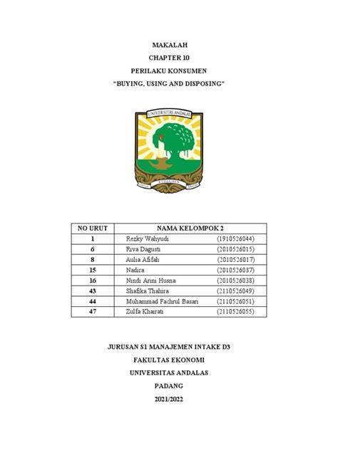 Uas Kelompok 2 Pdf Karier And Perkembangan Bisnis