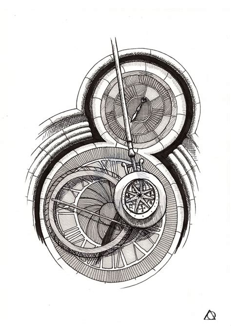 Pendulum Clock Drawing