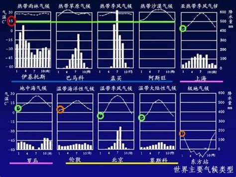 11种气候类型图柱状图气候类型柱状图11种气候类型图文秘苑图库