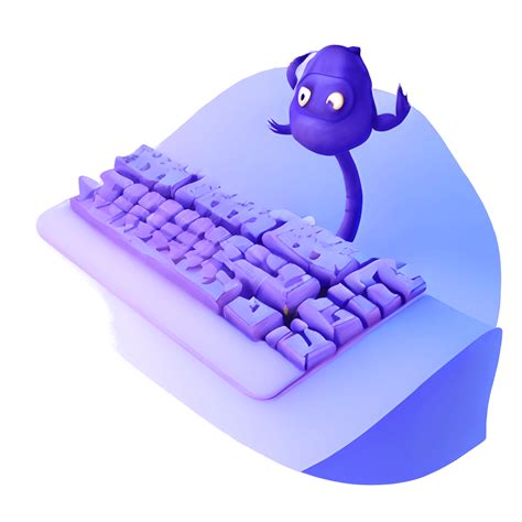 Futuristic Keyboard Graphic · Creative Fabrica