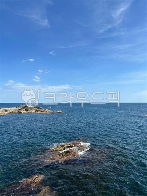 속초 바다 풍경 강원 동해 사진 이미지 일러스트 캘리그라피 Nitomi작가