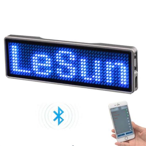 Bluetooth LED Sign B Pixels Various Colors Buy Cheap