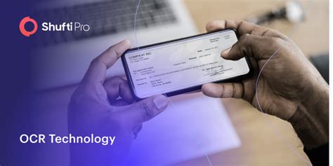 Shufti The Top Use Cases Of Optical Character Recognition Ocr Technology
