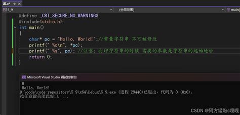 《c 语言指针高级指南：字符、数组、函数指针的进阶攻略》 Csdn博客