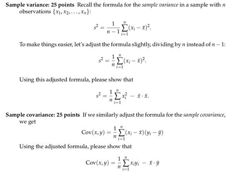 variance formula