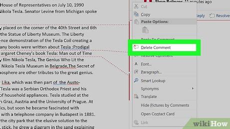 How To Hide Or Delete Comments In Microsoft Word Steps