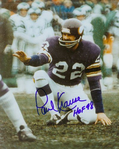 Image Detail For Hall Of Fame Free Safety Paul Krause American