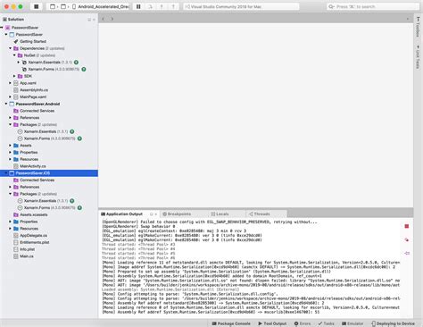 Initializing Xamarin Forms Project With Mvvm Patternboth Android And