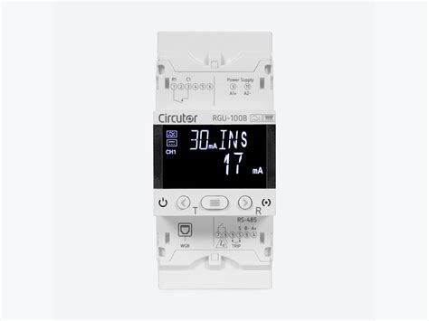 Circutor Rgu 100b Earth Leakage Monitoring Relay Type B P11961 Meter Market