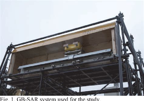 Figure 1 From Landslide Observation By Ground Based Sar Interferometry Semantic Scholar
