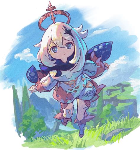 Paimon Genshin Impact Drawn By Takahito Danbooru