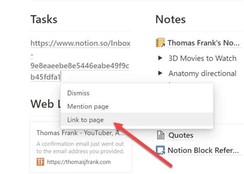 Notion Links How To Create Page Links Backlinks And Sub Pages